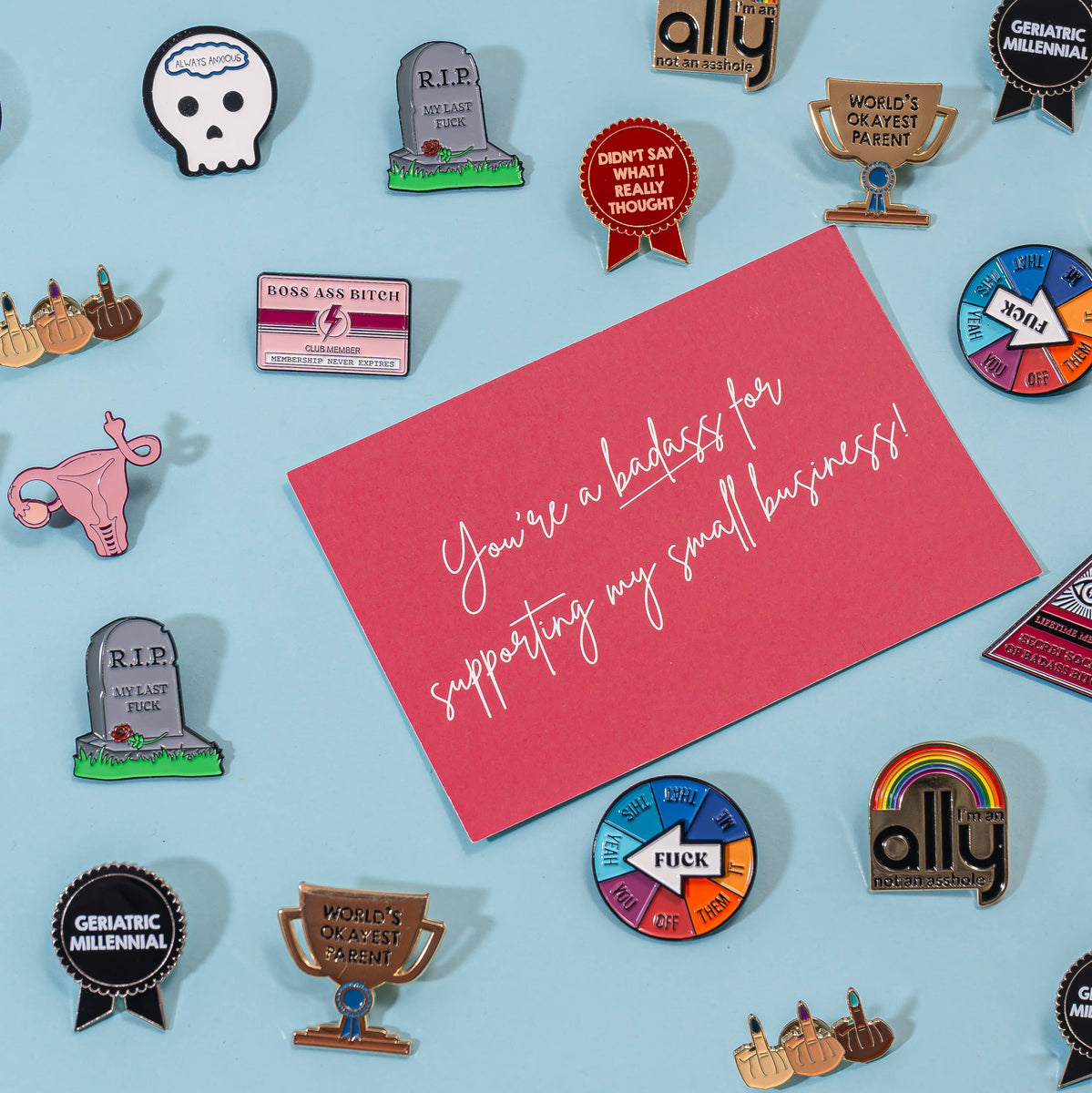 Geriatric Millennial Pin – InBooze